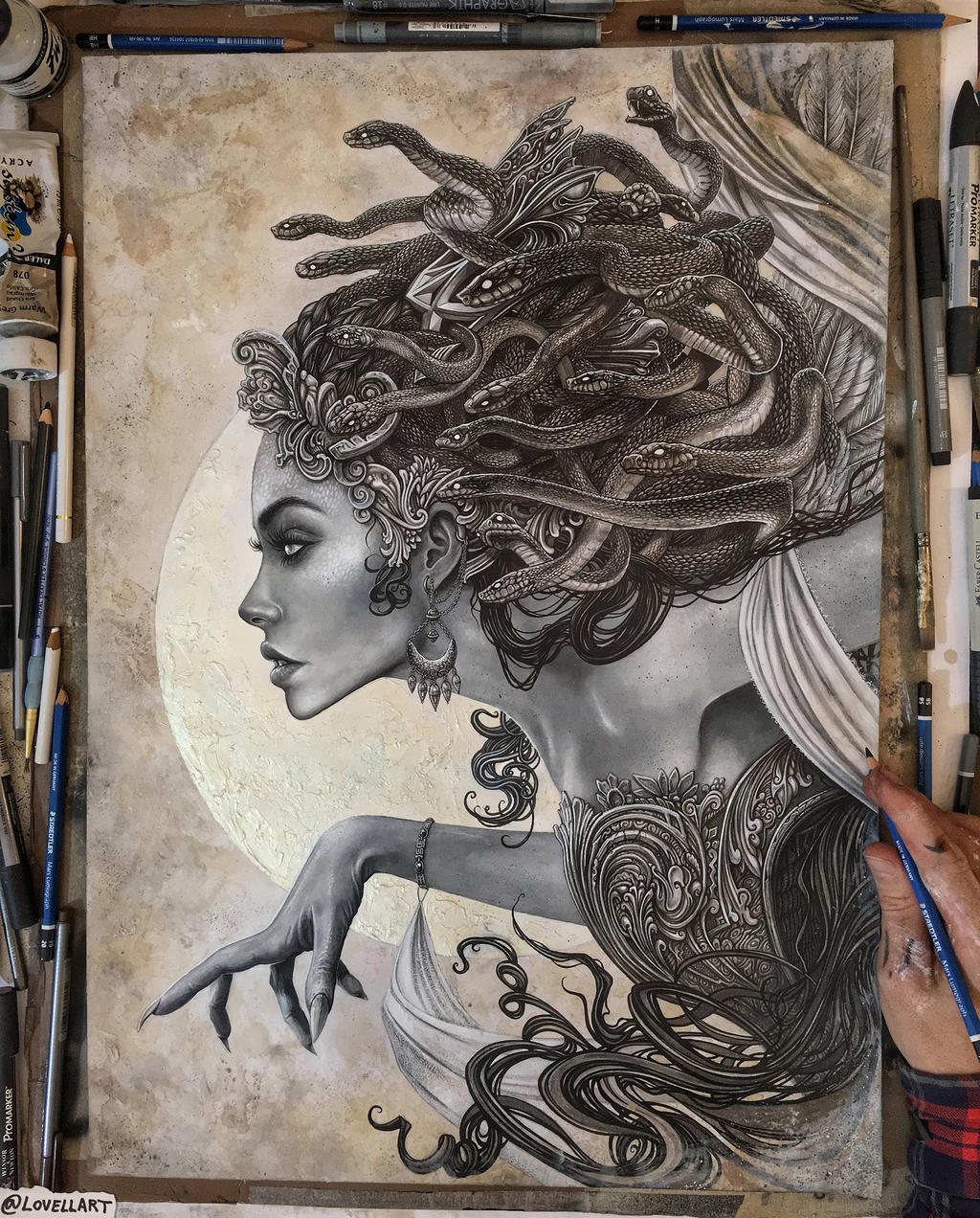 The Medusa Tattoo: Designs and Meanings - The Skull and Sword